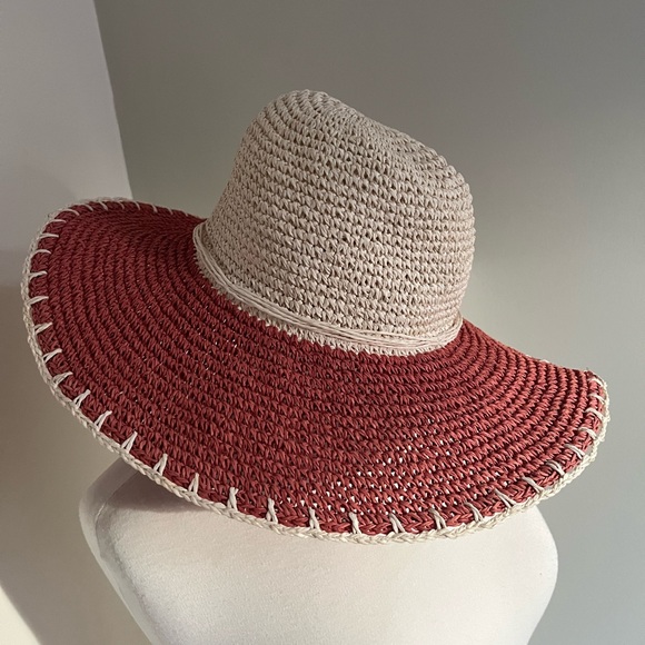 August Hats | Accessories | August Hats Woven Floppy Paper Hat ...